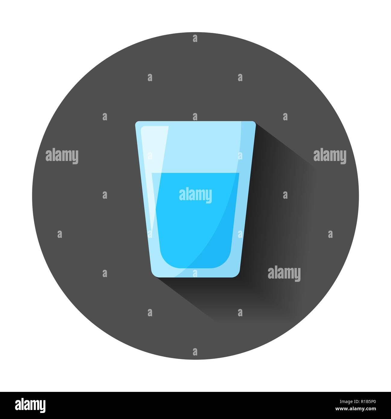 Water glass Stock Vector Images - Alamy