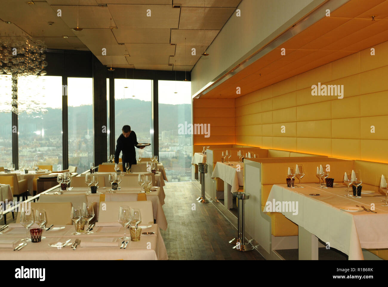 Panoramic and gastronomic hot spot: The restaurant Clouds on top of ...