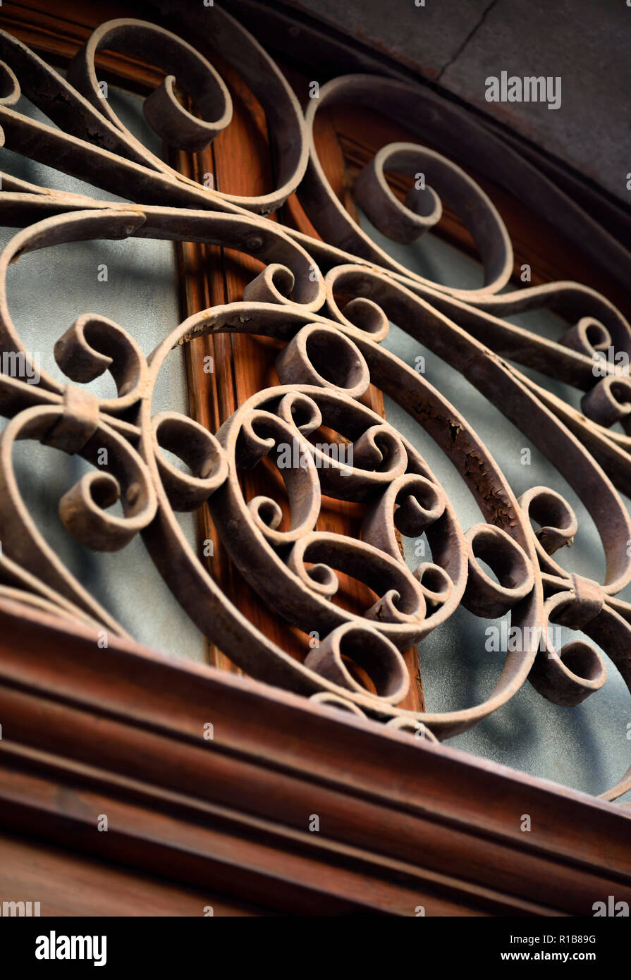 decorative iron work Stock Photo - Alamy