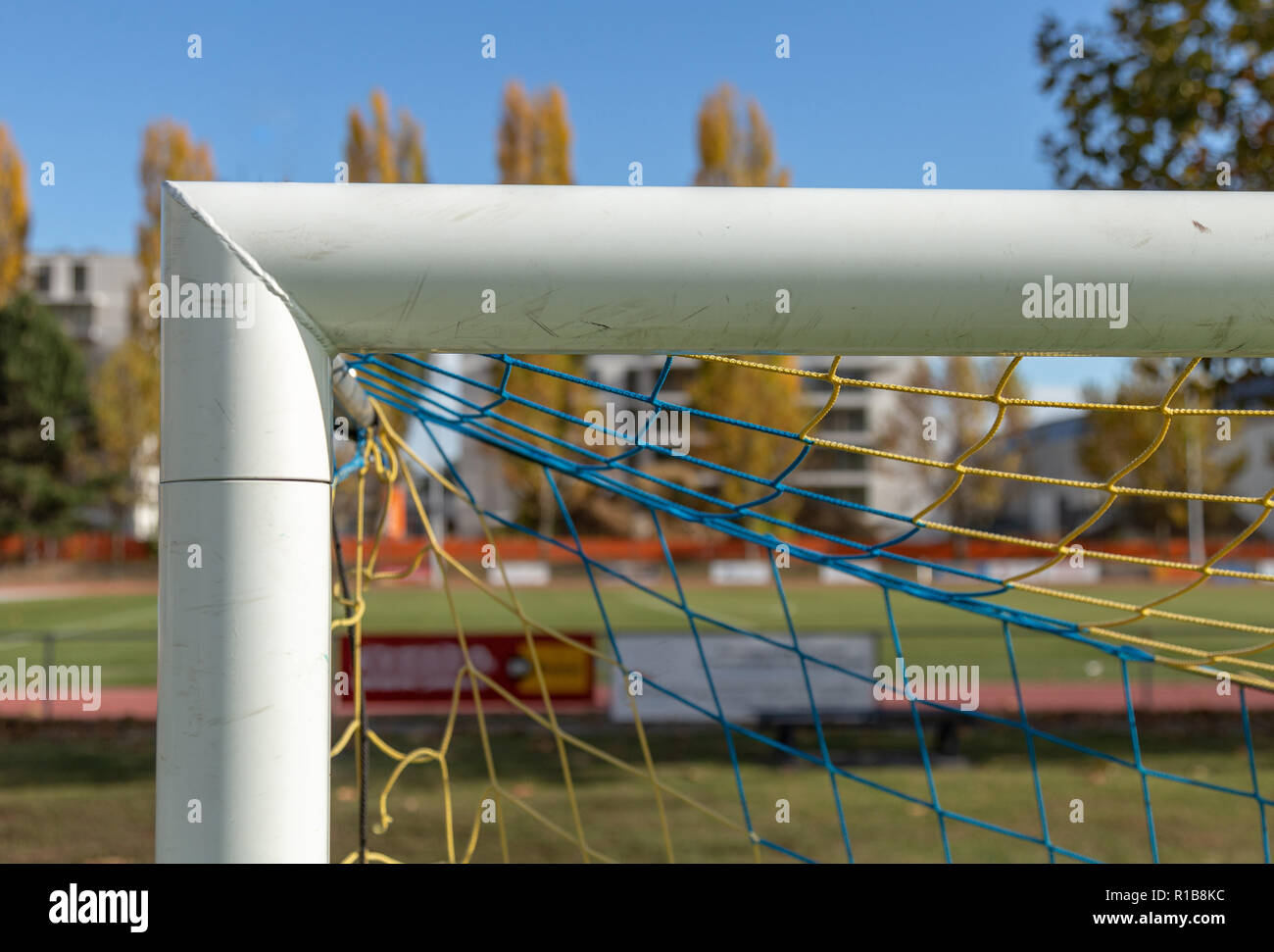 Goal nets detail hi-res stock photography and images - Alamy