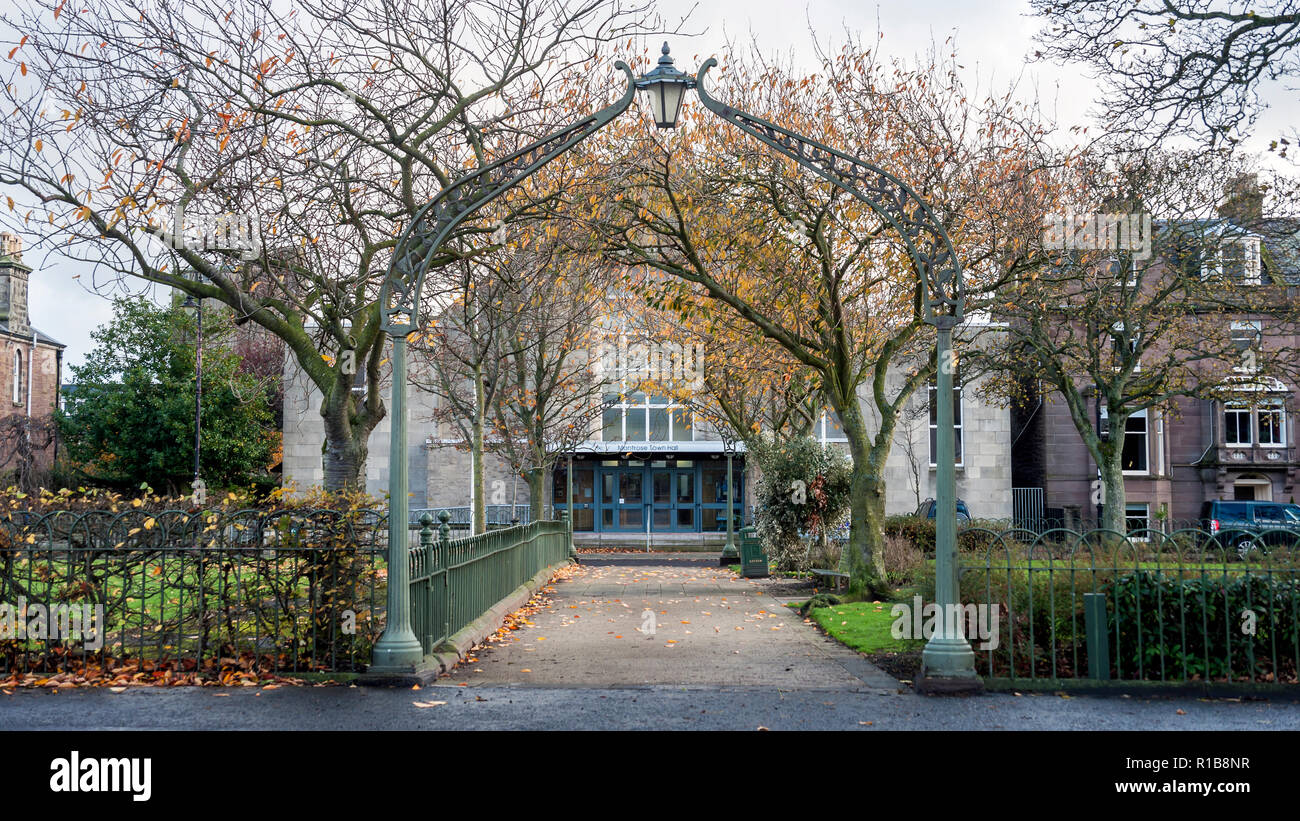 Montrose Town Hall, Montrose, Angus, Scotland, Uk Stock Photo - Alamy