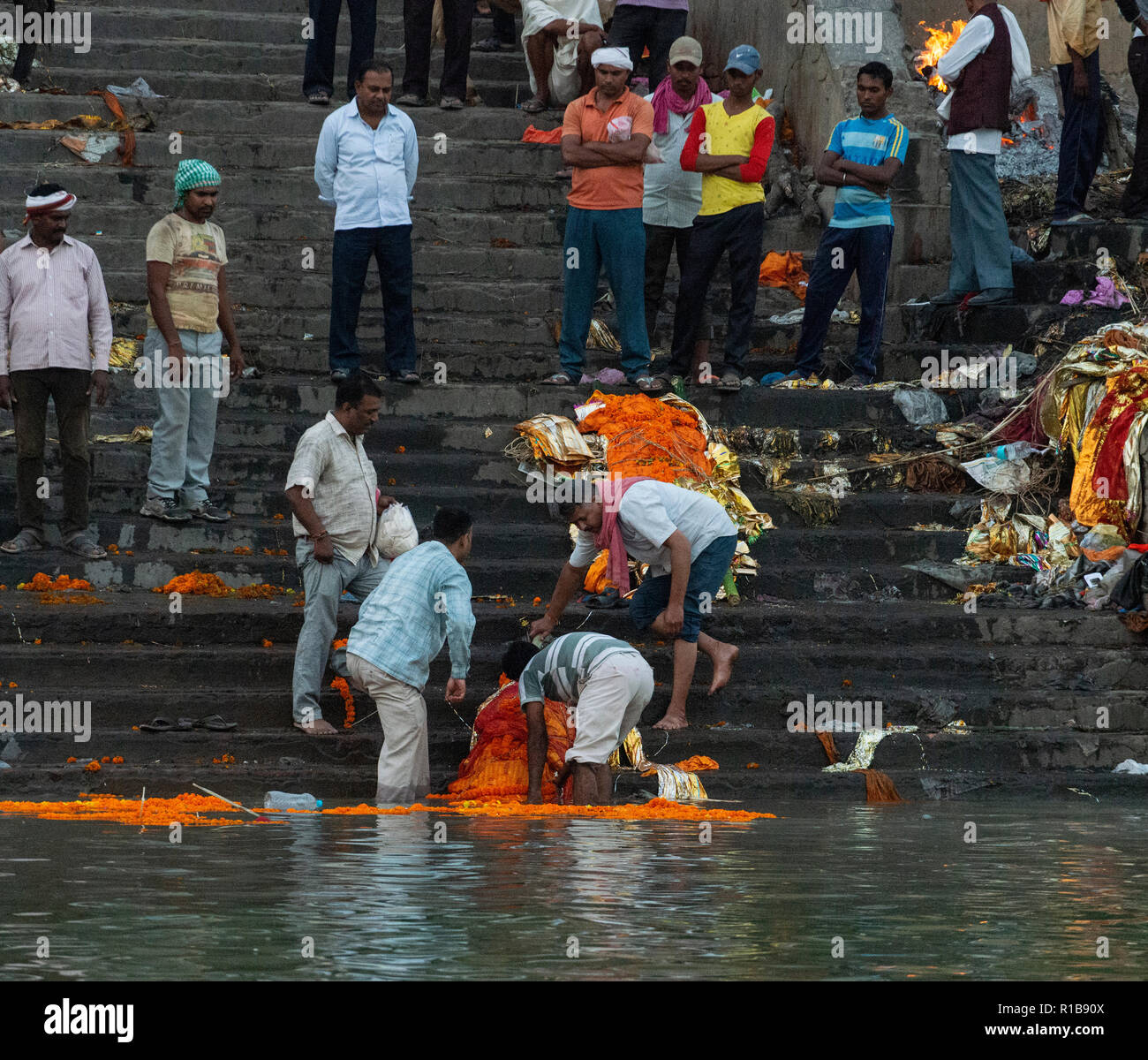 India - Varanasi, Varanasi, Uttar Pradesh, India. 30,10, 2018. Pic ...
