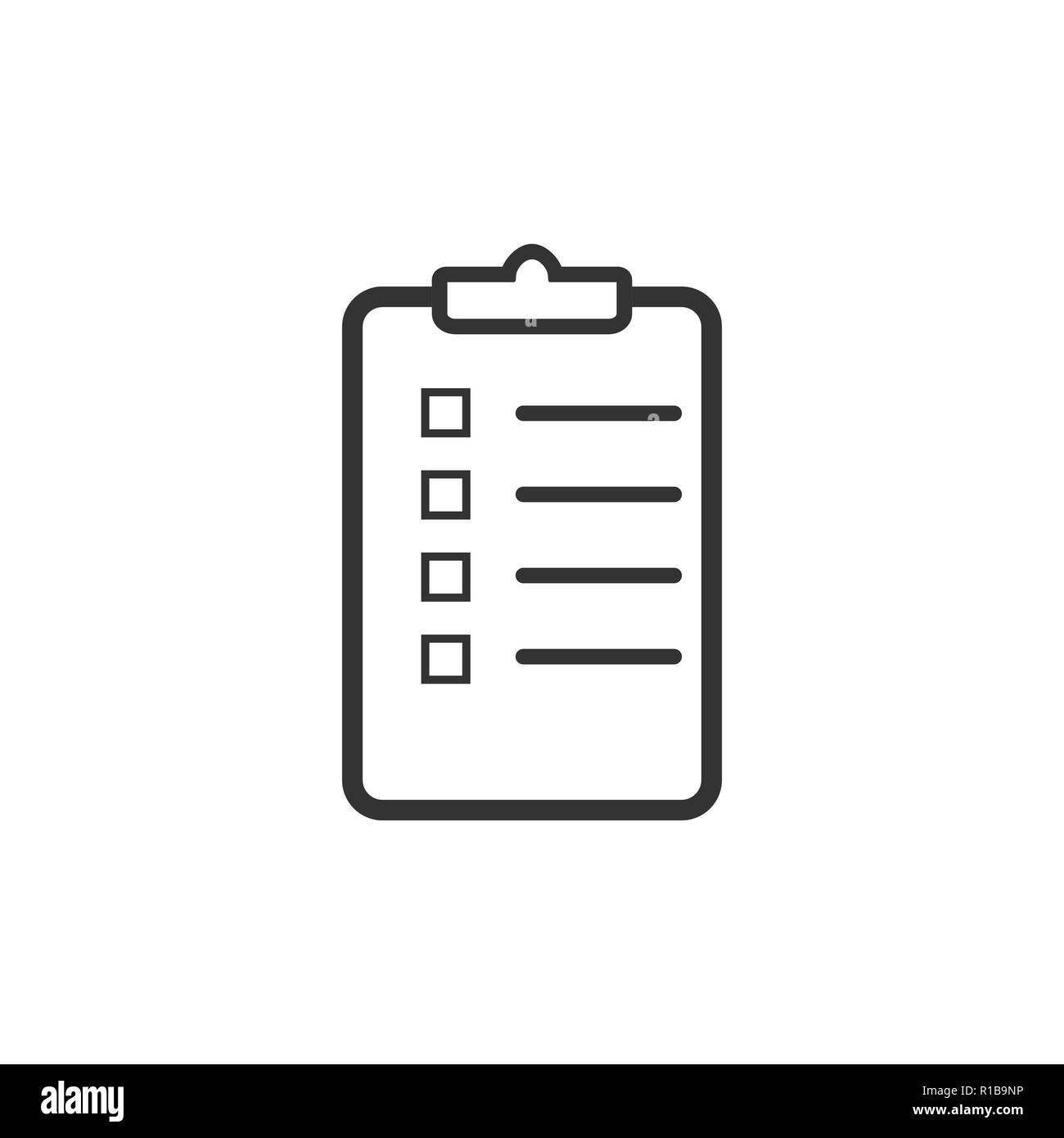 Checking, checklist, document, list verification icon Vector ...