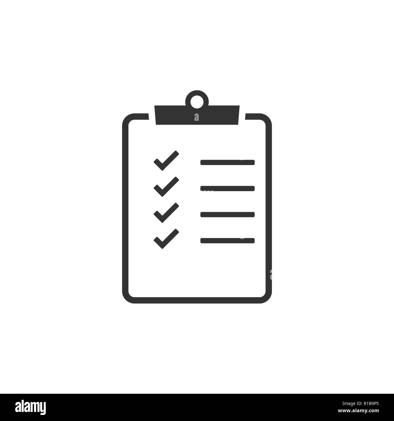 Checklist document hi-res stock photography and images - Alamy
