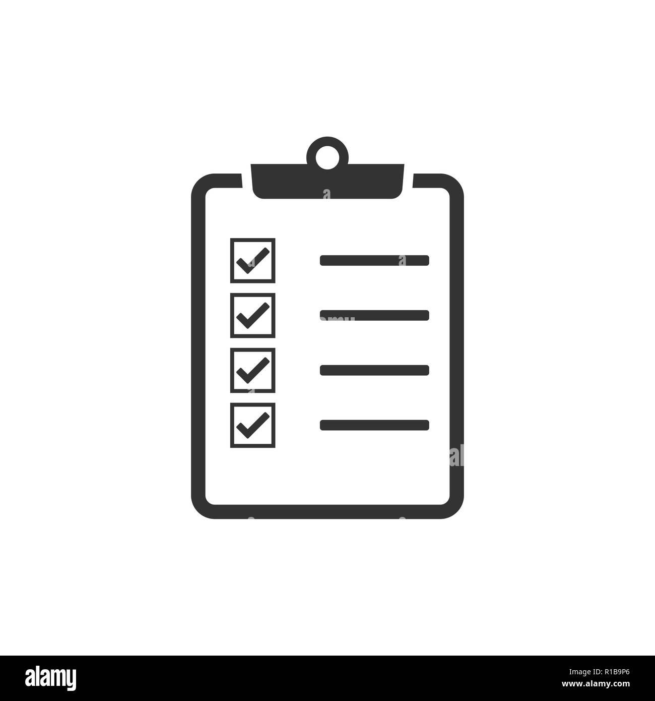 Checking, checklist, document, list verification icon Vector ...