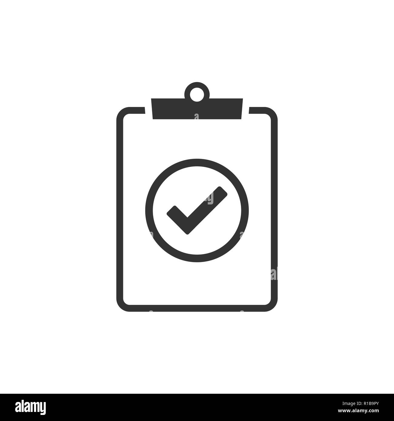 Checking, checklist, document, list verification icon Vector ...