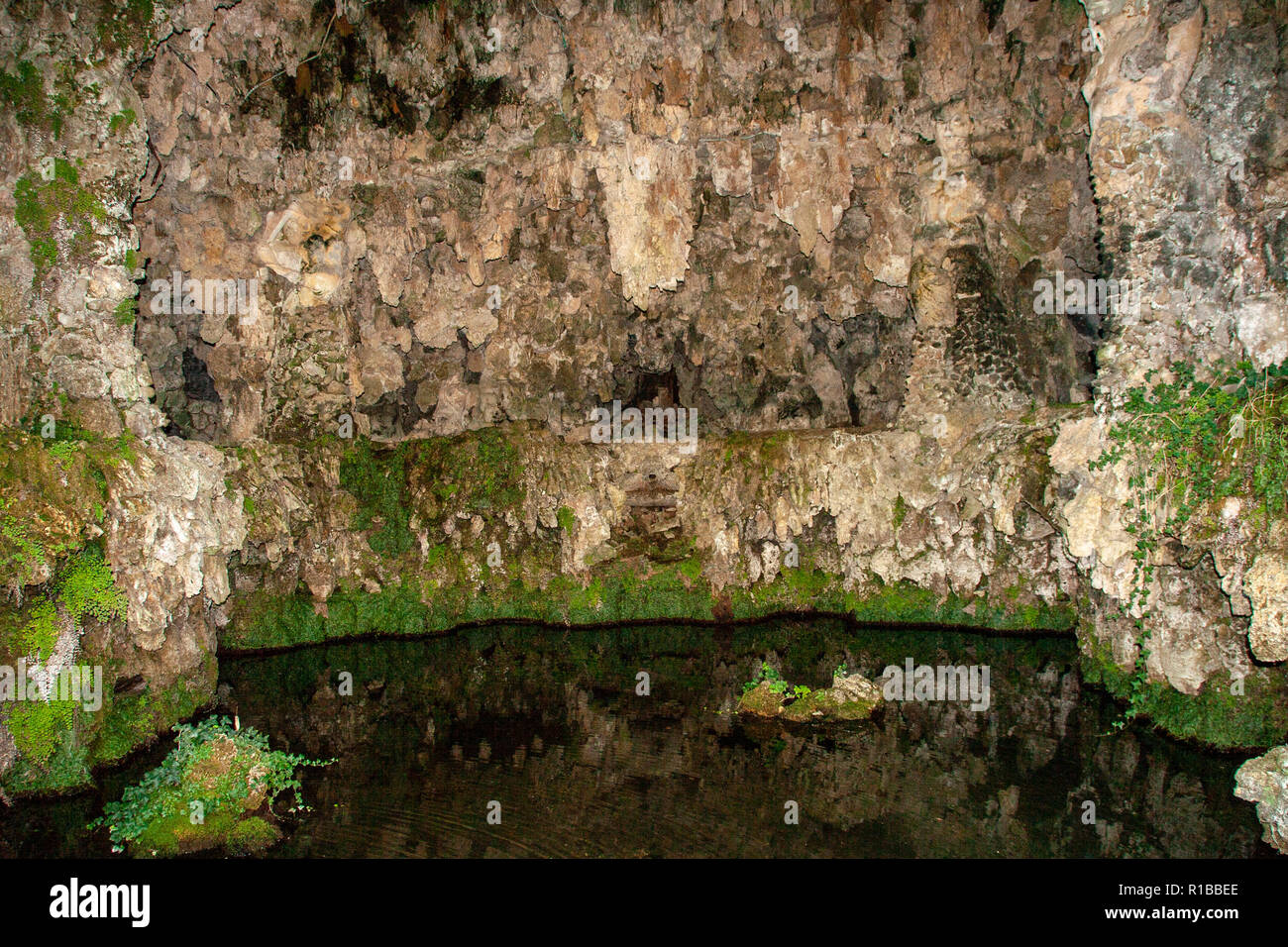 Italian garden grotto hi-res stock photography and images - Alamy