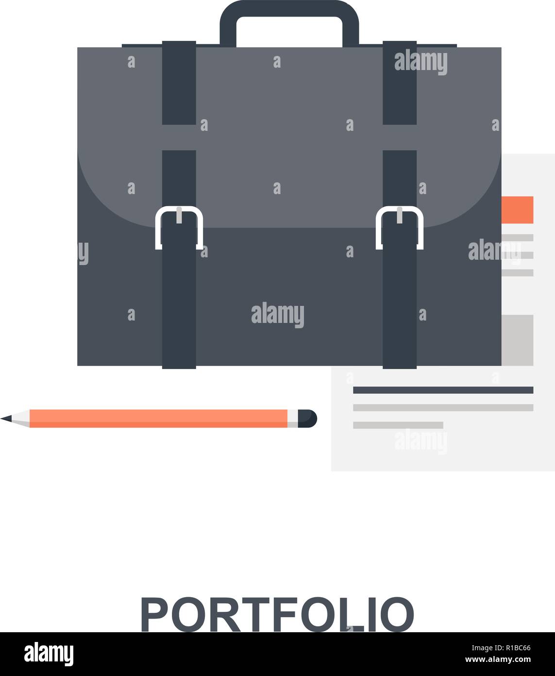 Management portfolio Stock Vector Images - Alamy