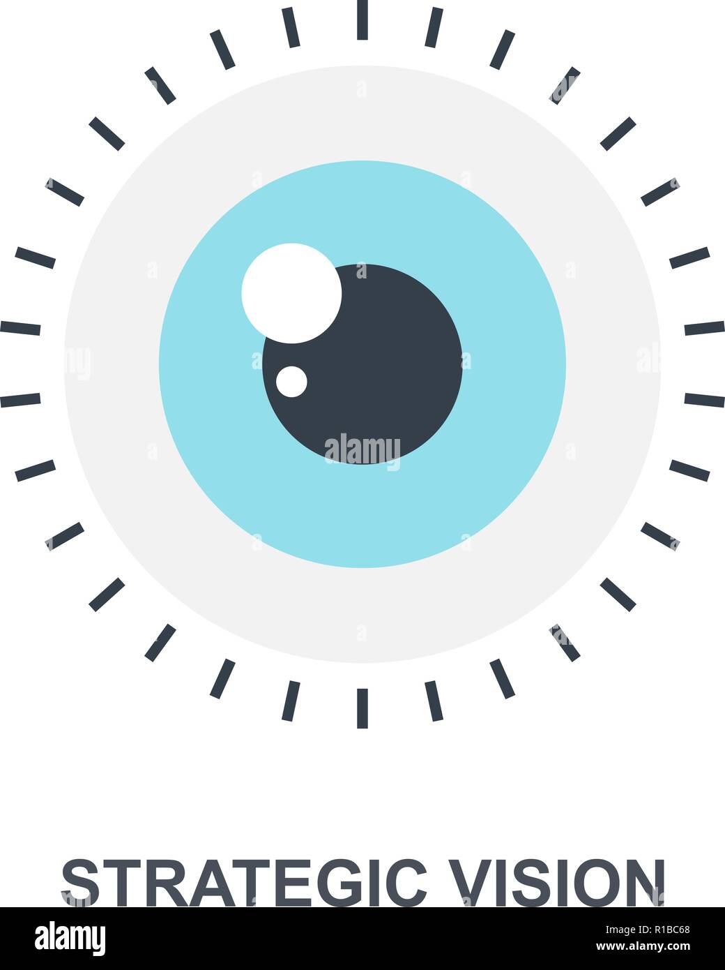 Strategic Vision icon concept Stock Vector Image & Art - Alamy