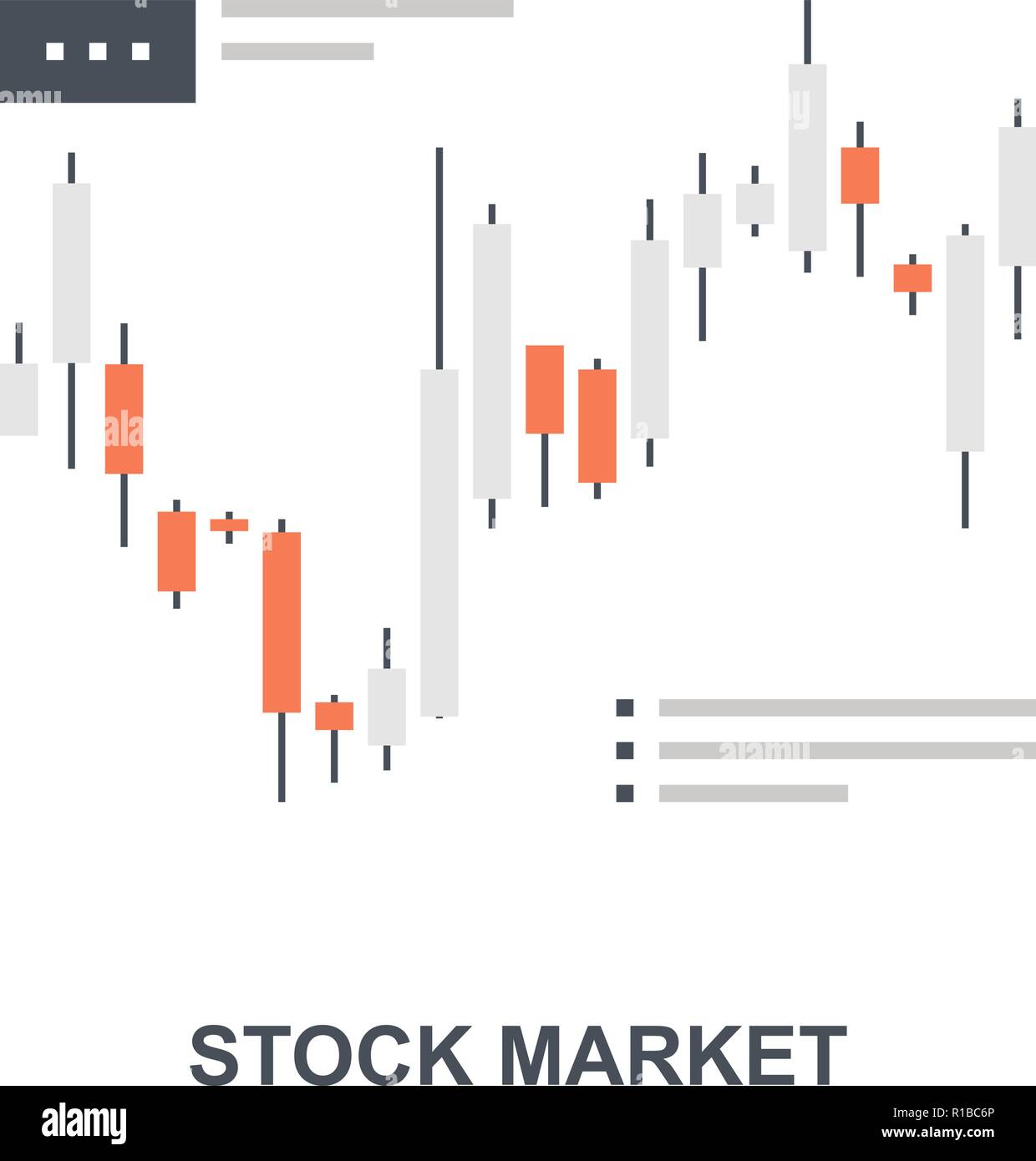 Stock Market icon concept Stock Vector Image & Art - Alamy