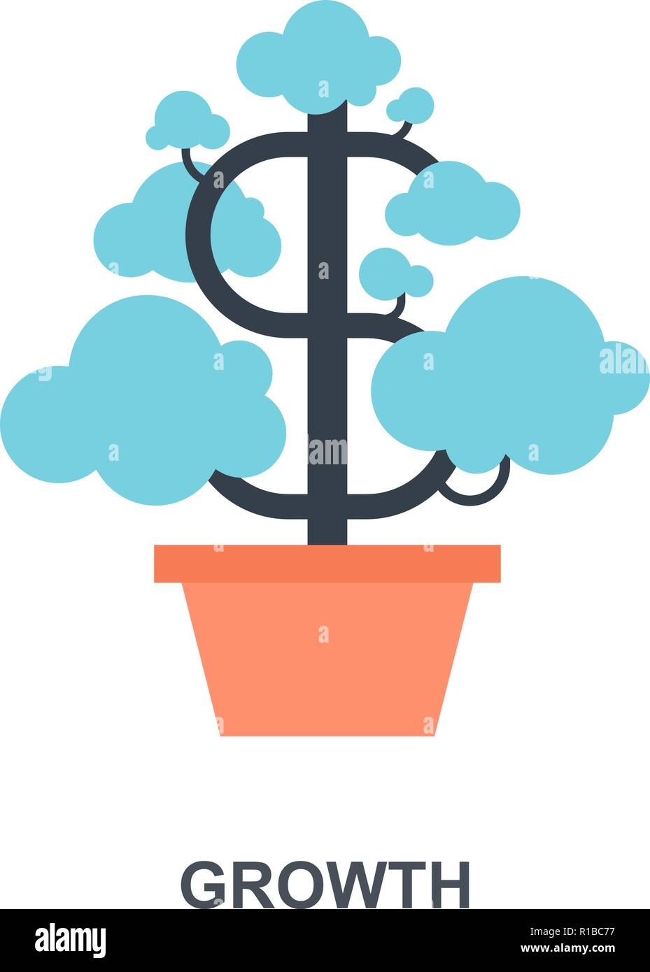 Growth icon concept Stock Vector Image & Art - Alamy