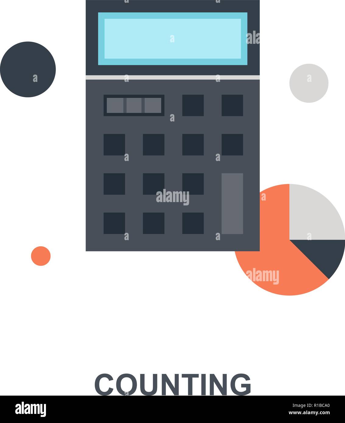 Counting icon concept Stock Vector Image & Art - Alamy