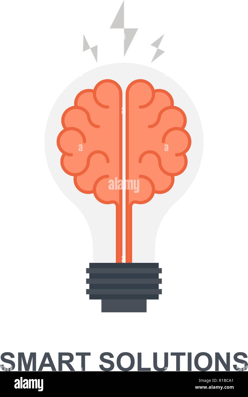Smart Solutions icon concept Stock Vector Image & Art - Alamy