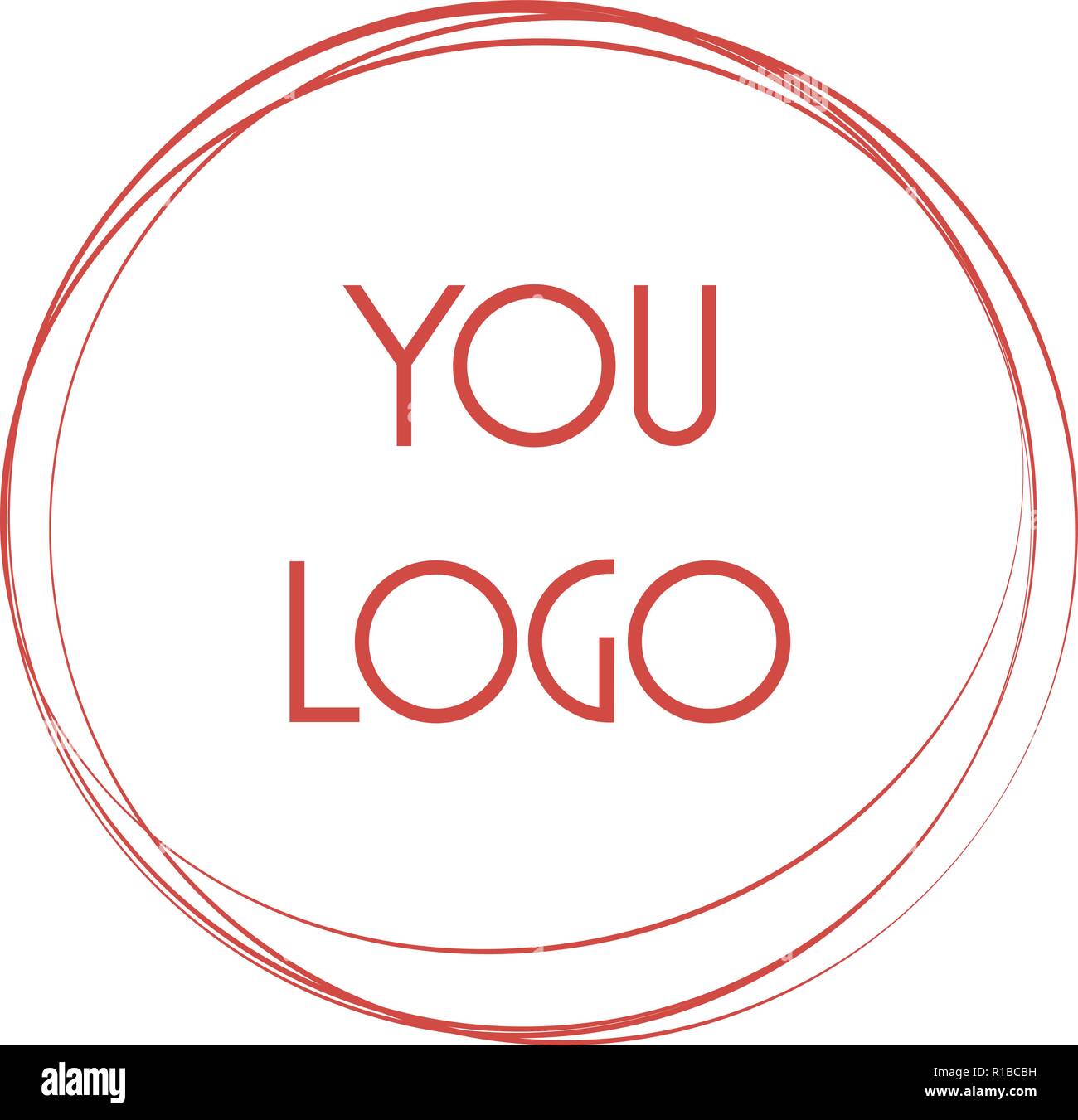Label, design element, frame. elegant logo circles. fashion logo design ...