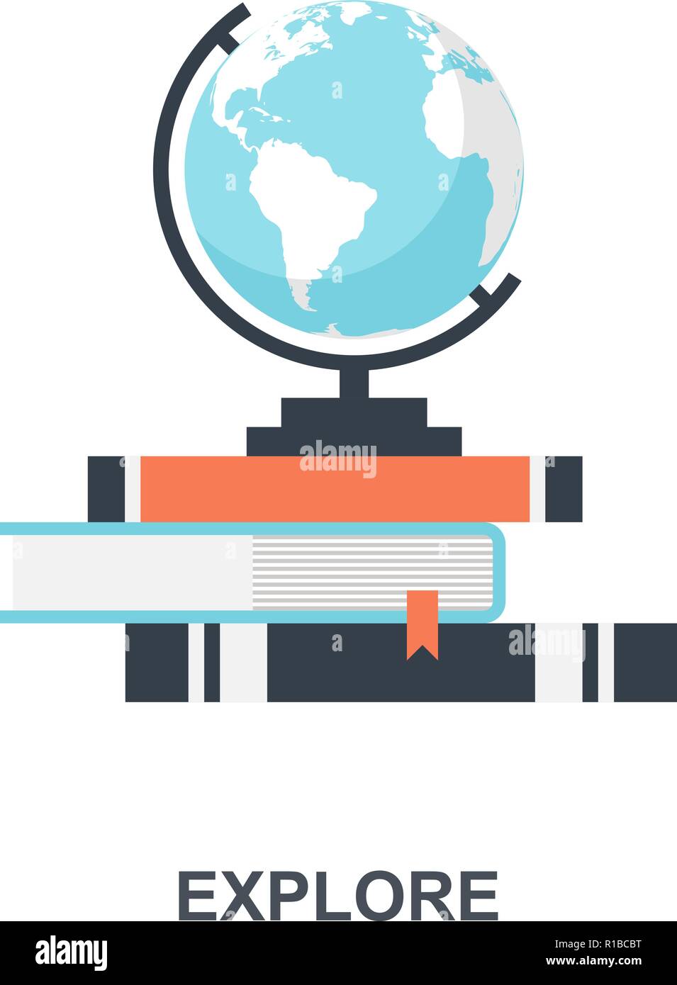 Explore icon concept Stock Vector Image & Art - Alamy