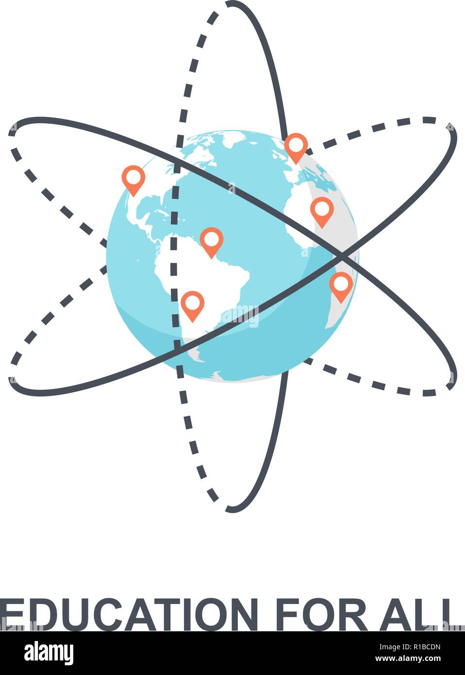 Education for All icon concept Stock Vector Image & Art - Alamy