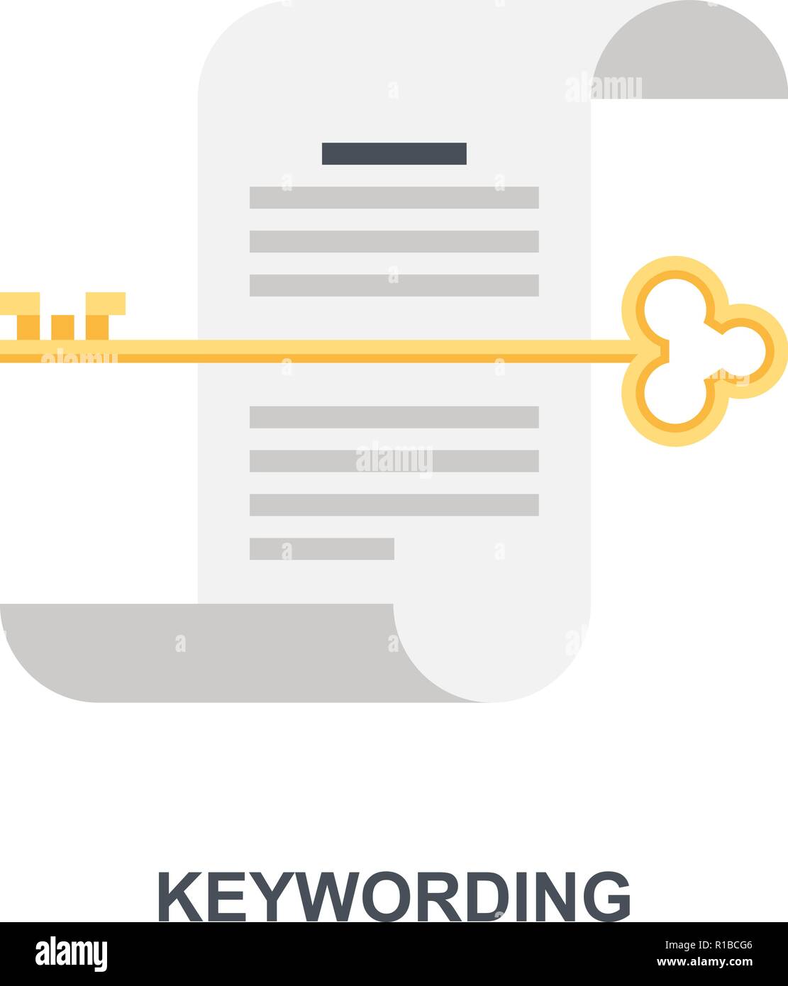 Keywording icon concept Stock Vector Image & Art - Alamy