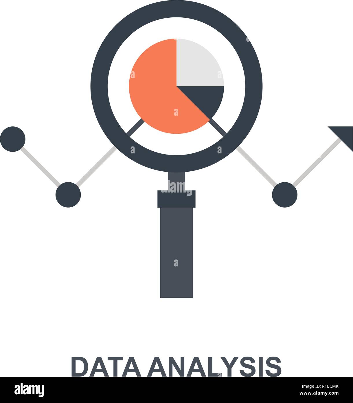 Data Analysis Icon Concept Stock Vector Image And Art Alamy