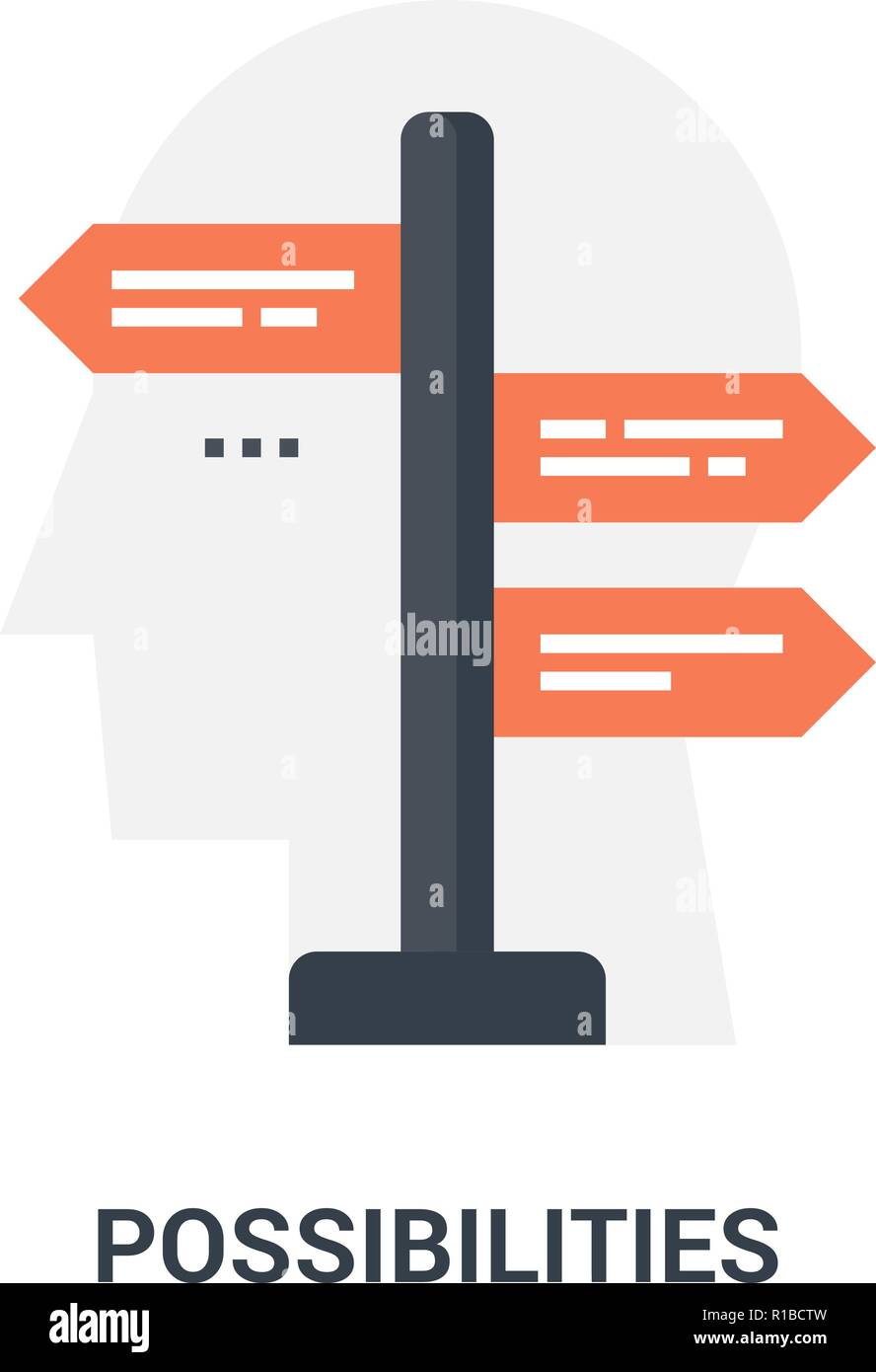 possibilities icon concept Stock Vector Image & Art - Alamy