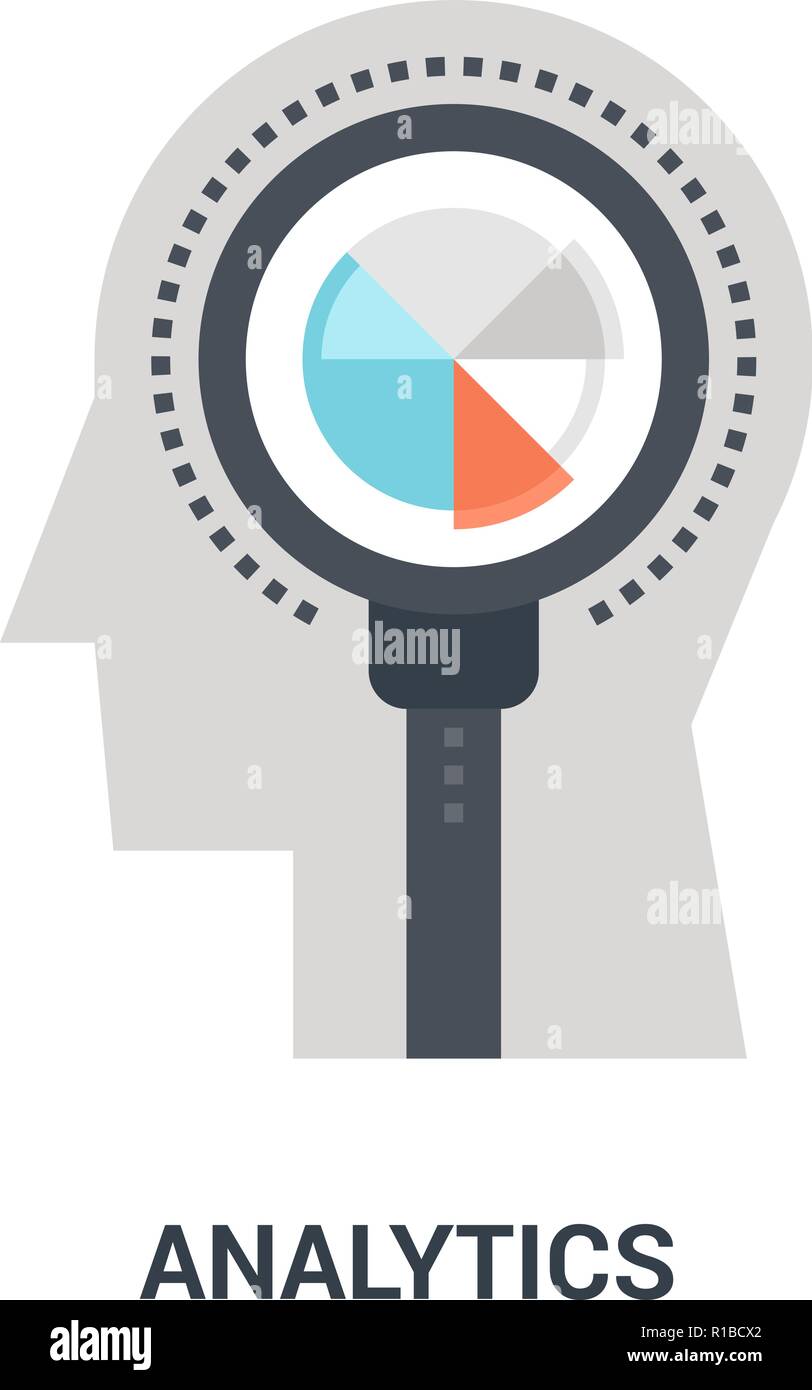 analytics icon concept Stock Vector Image & Art - Alamy