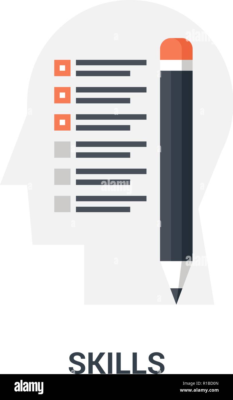 Skills list Stock Vector Images - Alamy