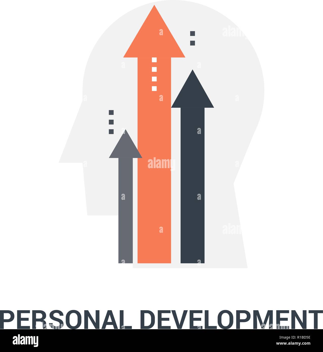 personal development icon concept Stock Vector Image & Art - Alamy