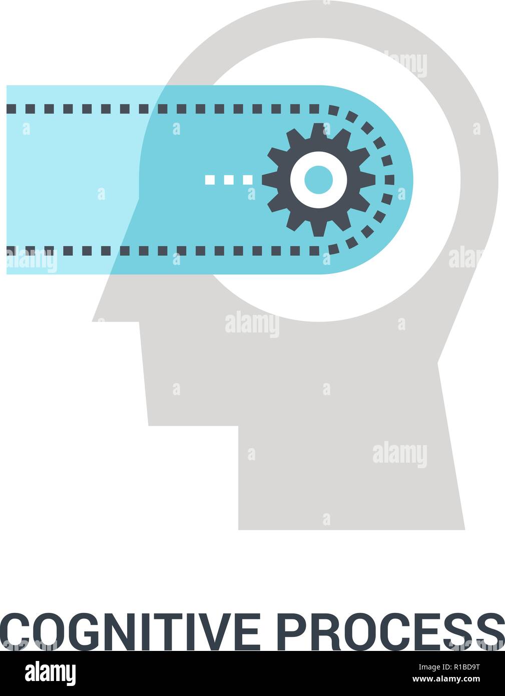 cognitive process icon concept Stock Vector Image & Art - Alamy