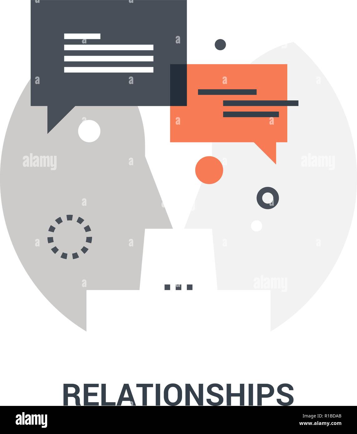 relationships icon concept Stock Vector Image & Art - Alamy