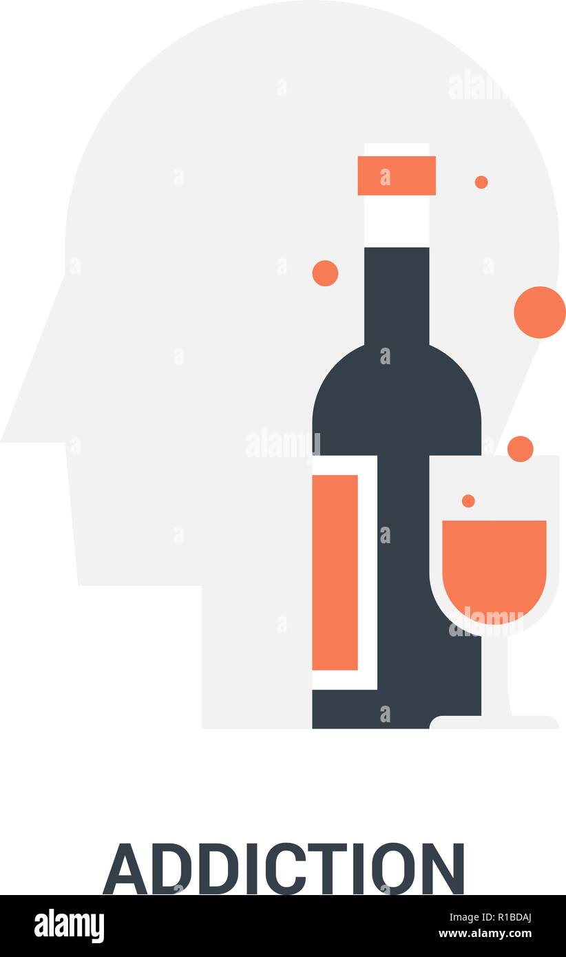 addiction icon concept Stock Vector Image & Art - Alamy