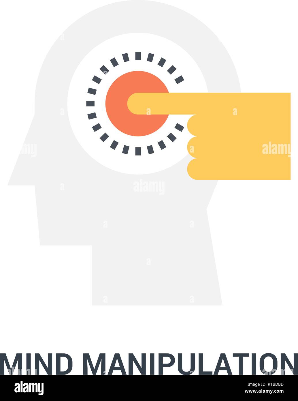 mind manipulation icon concept Stock Vector Image & Art - Alamy