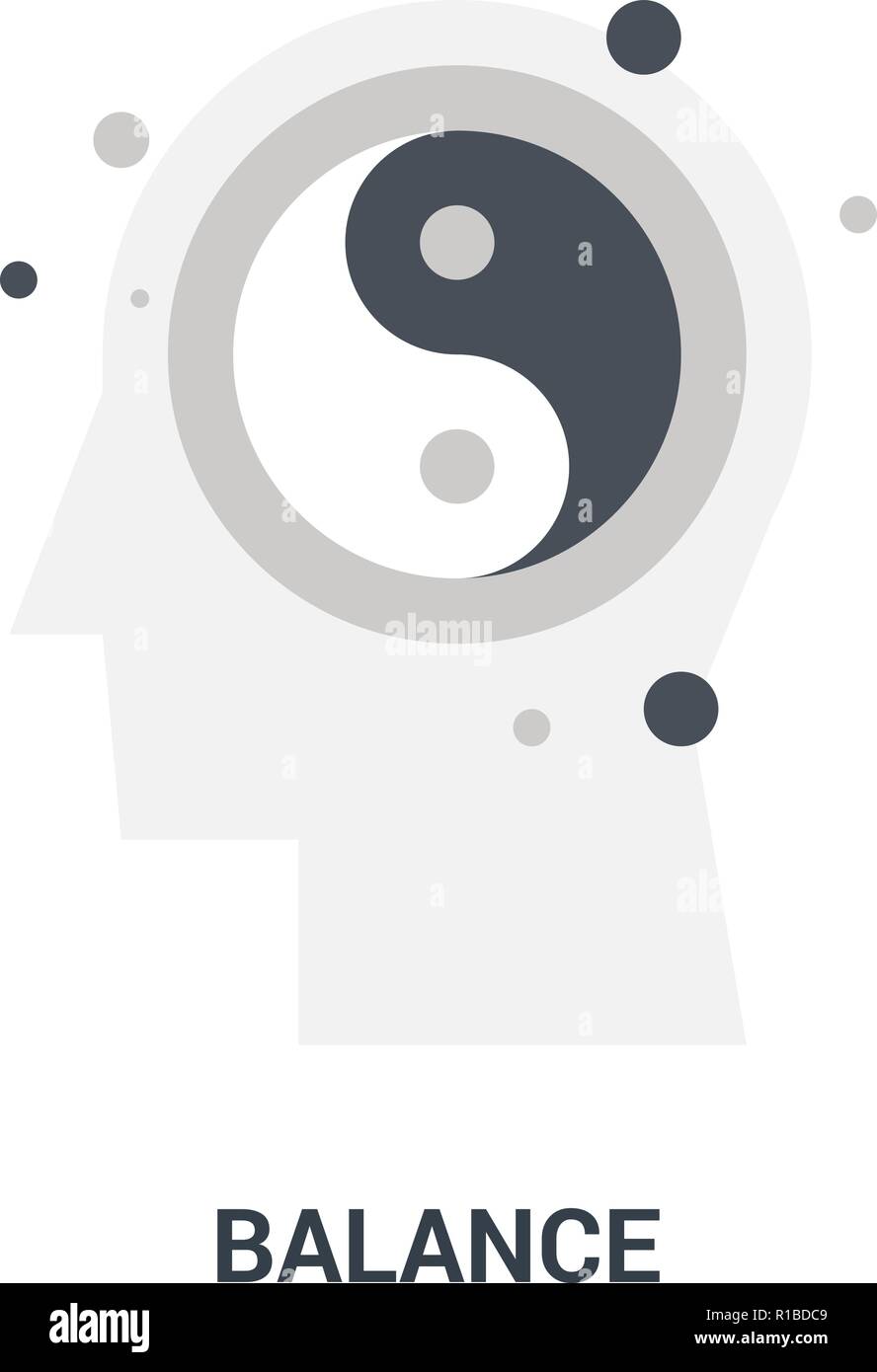 balance icon concept Stock Vector Image & Art - Alamy