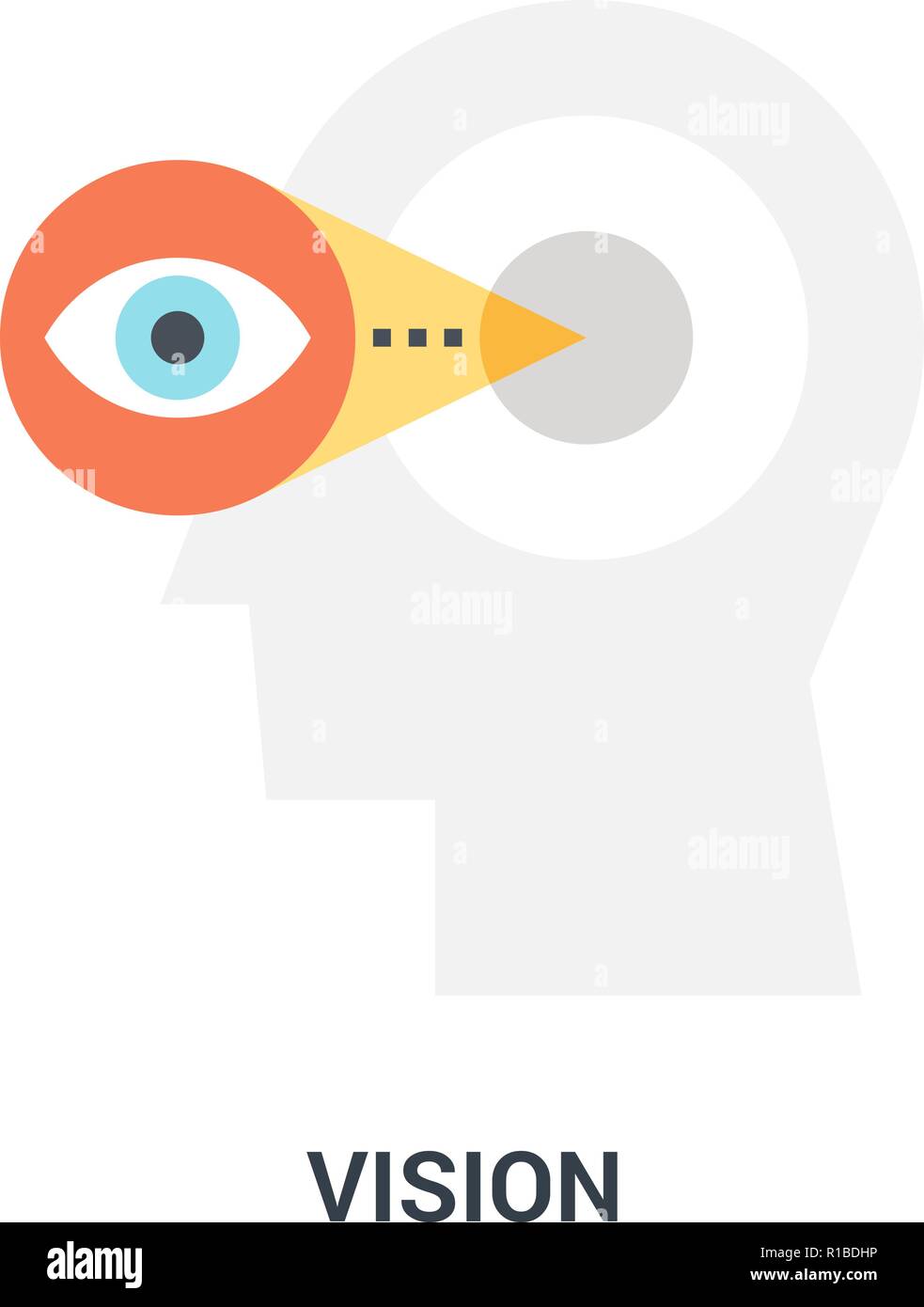 vision icon concept Stock Vector Image & Art - Alamy