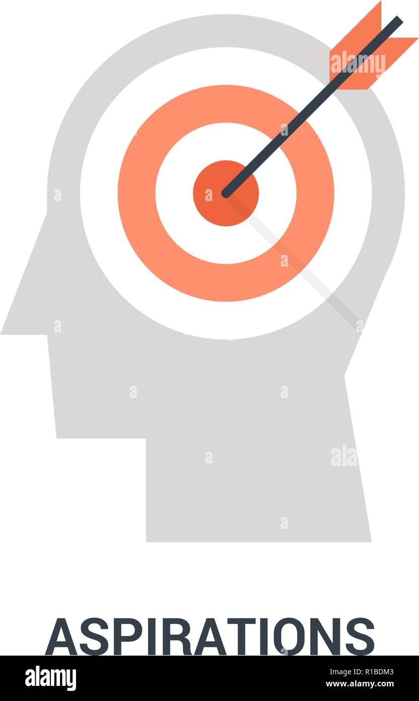 aspirations icon concept Stock Vector Image & Art - Alamy