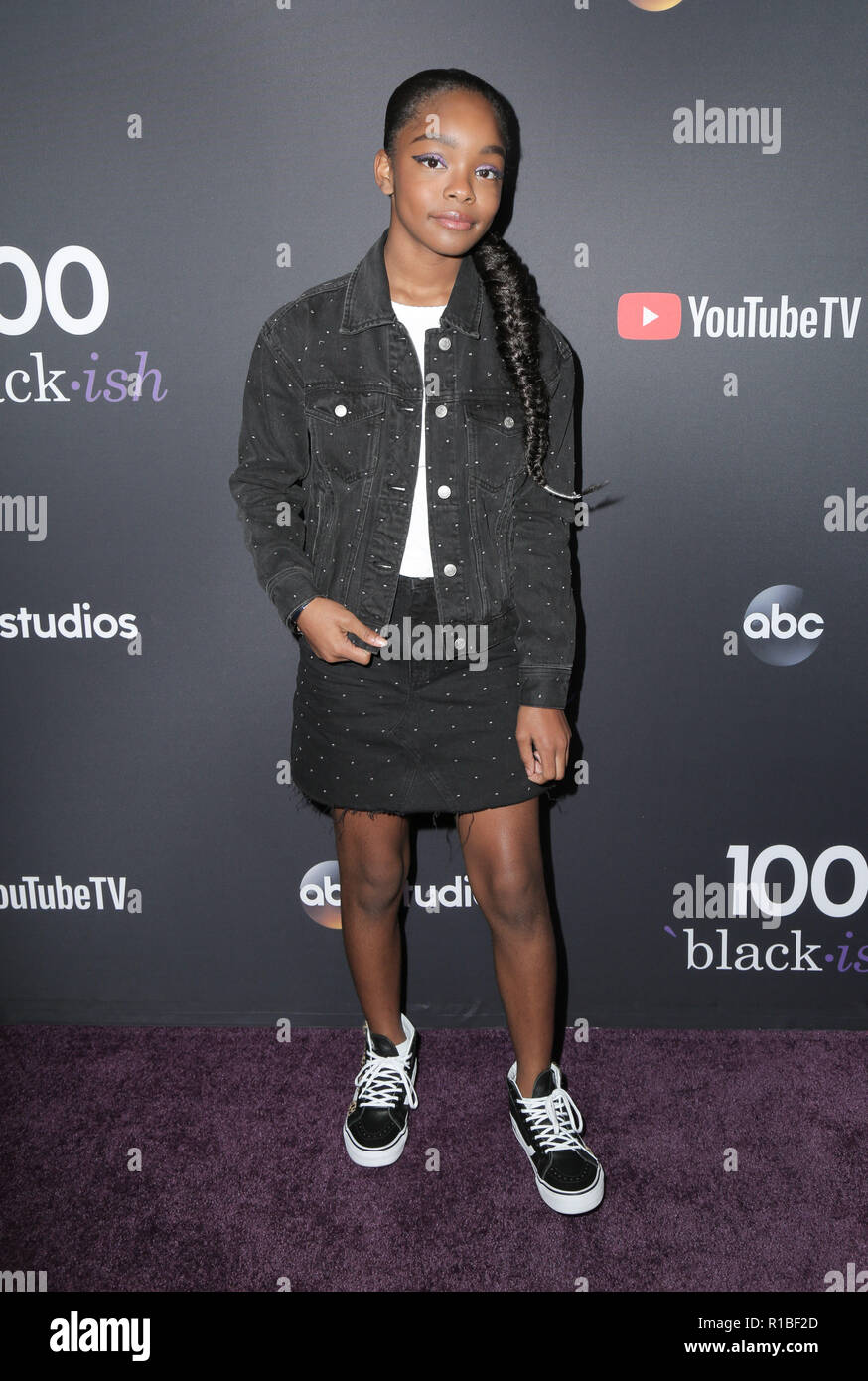 Marsai martin black ish hi-res stock photography and images - Alamy