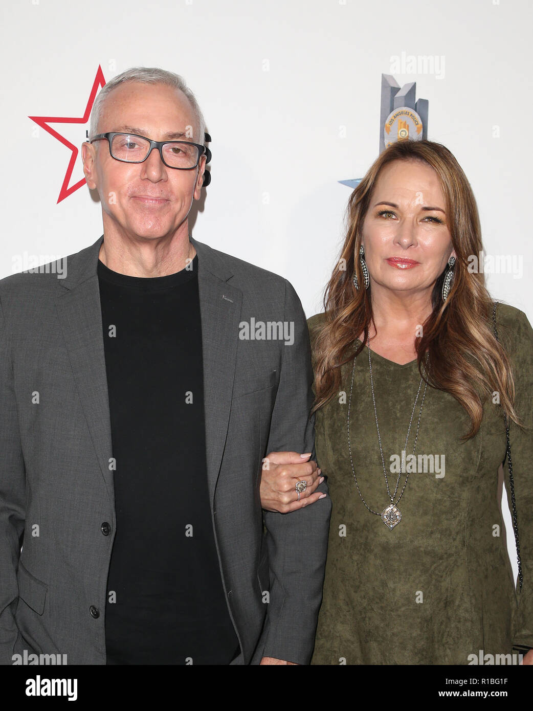 HOLLYWOOD, CA - NOVEMBER 10: Drew Pinsky, Susan Pinsky, at Heroes For ...