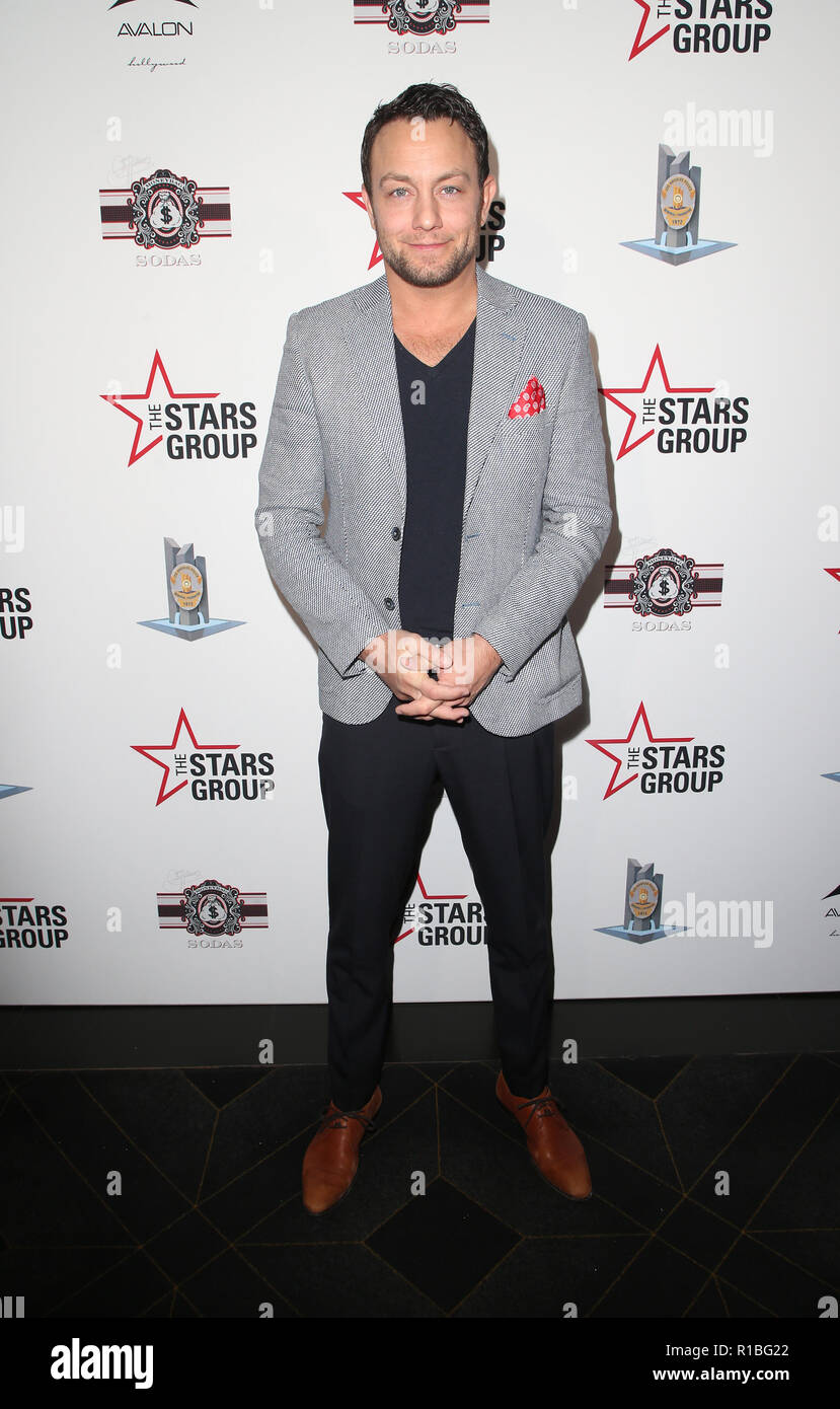 HOLLYWOOD, CA - NOVEMBER 10: Jonathan Sadowski, at Heroes For Heroes ...