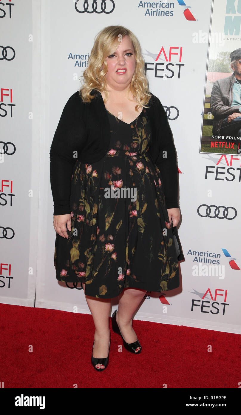 HOLLYWOOD, CA - NOVEMBER 10: Sarah Baker, at the AFI Fest 2018 world ...