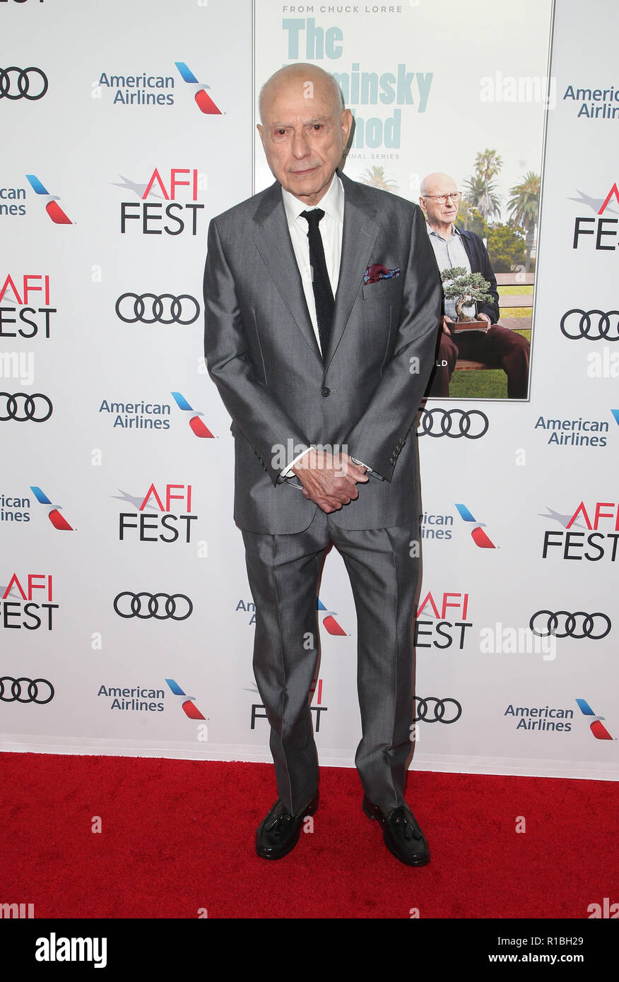 Hollywood, Ca. 10th Nov, 2018. Alan Arkin, at the AFI Fest 2018 world ...