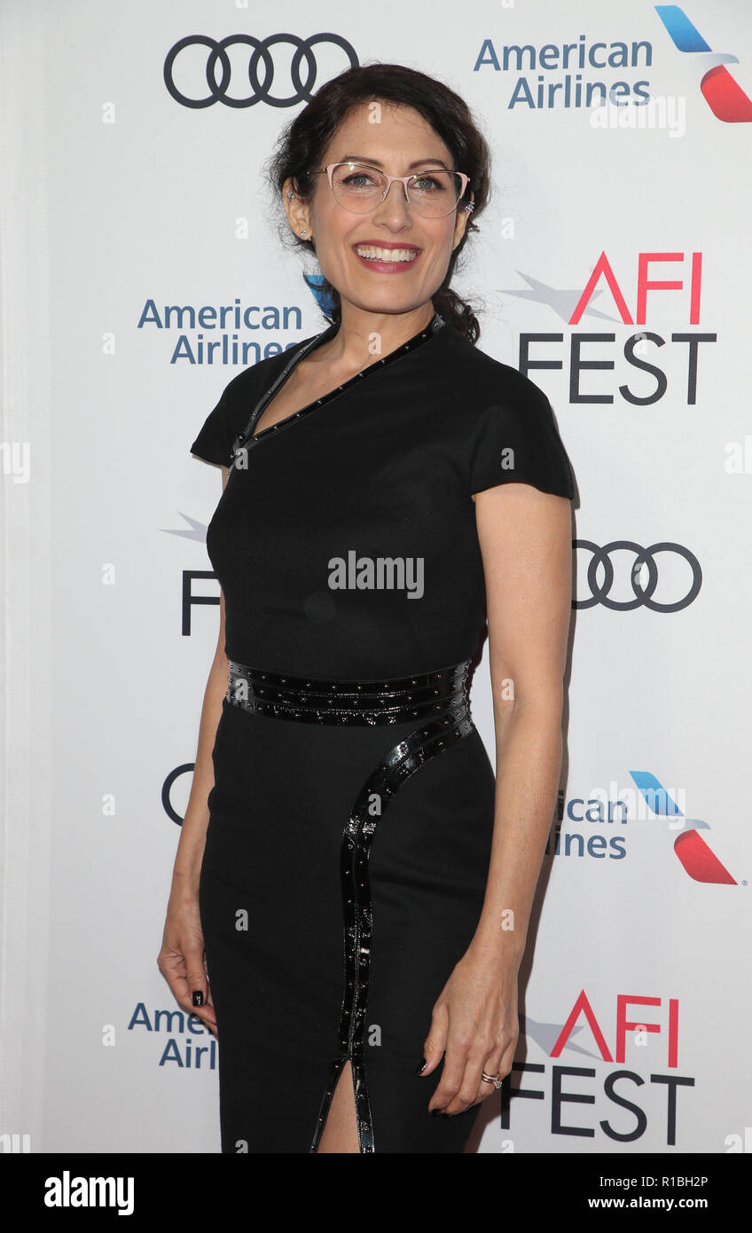 Hollywood, Ca. 10th Nov, 2018. Lisa Edelstein, at the AFI Fest 2018 ...