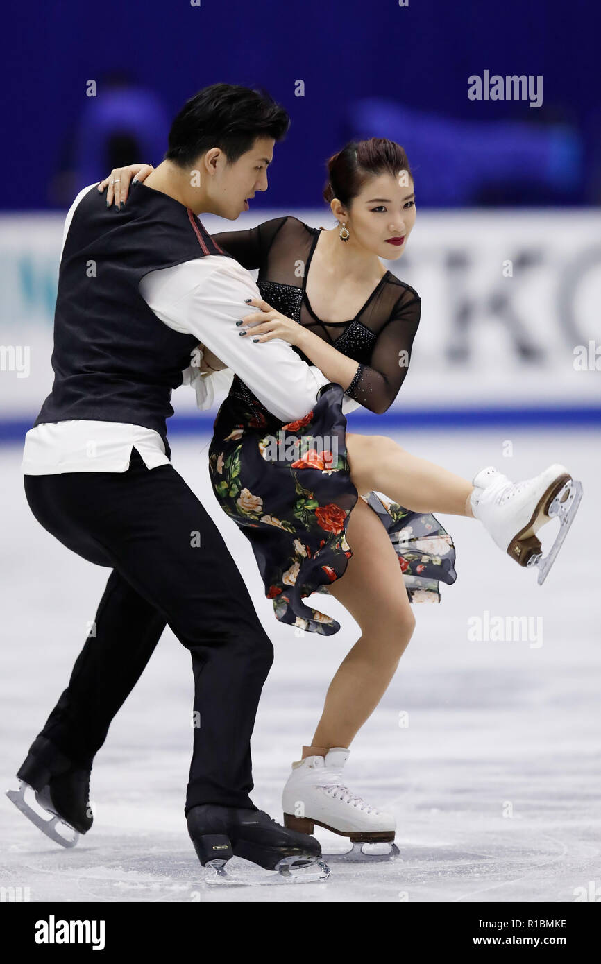 Shiyue Wang & Xinyu Liu (CHN), NOVEMBER 10, 2018 - Figure Skating : ISU ...