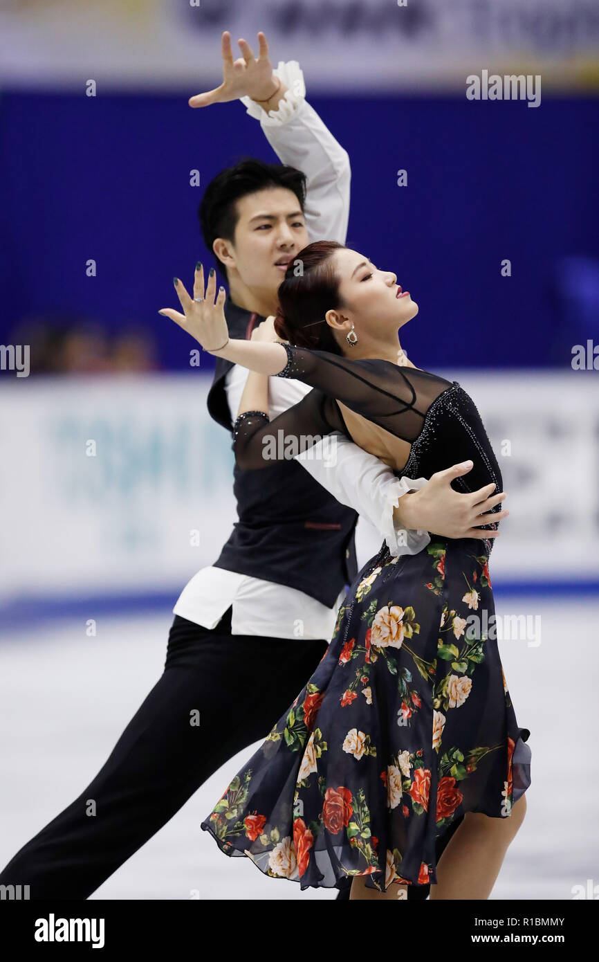 Shiyue Wang & Xinyu Liu (CHN), NOVEMBER 10, 2018 - Figure Skating : ISU ...