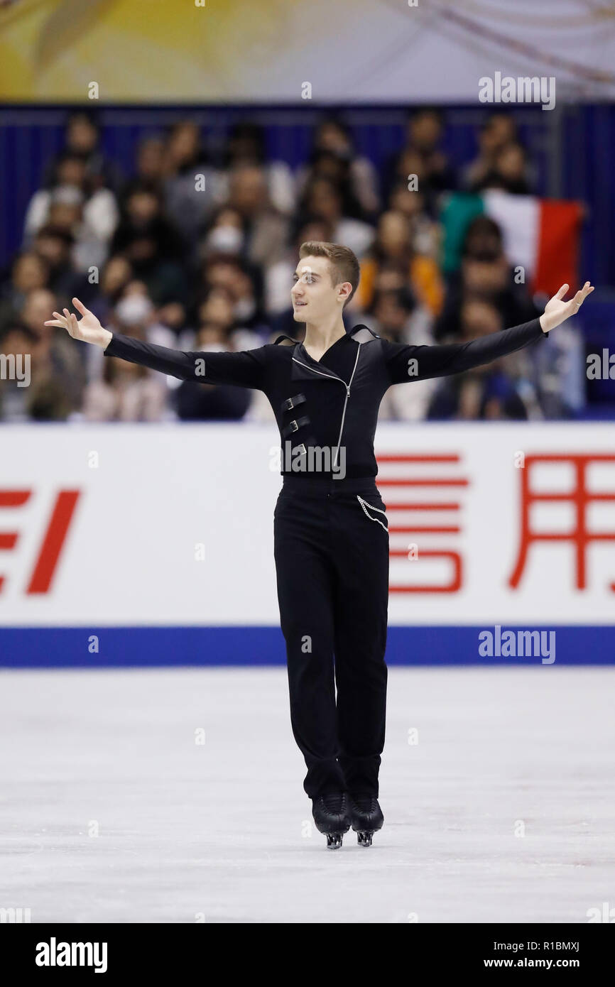 Matteo Rizzo (ITA), NOVEMBER 10, 2018 - Figure Skating : ISU Grand Prix ...