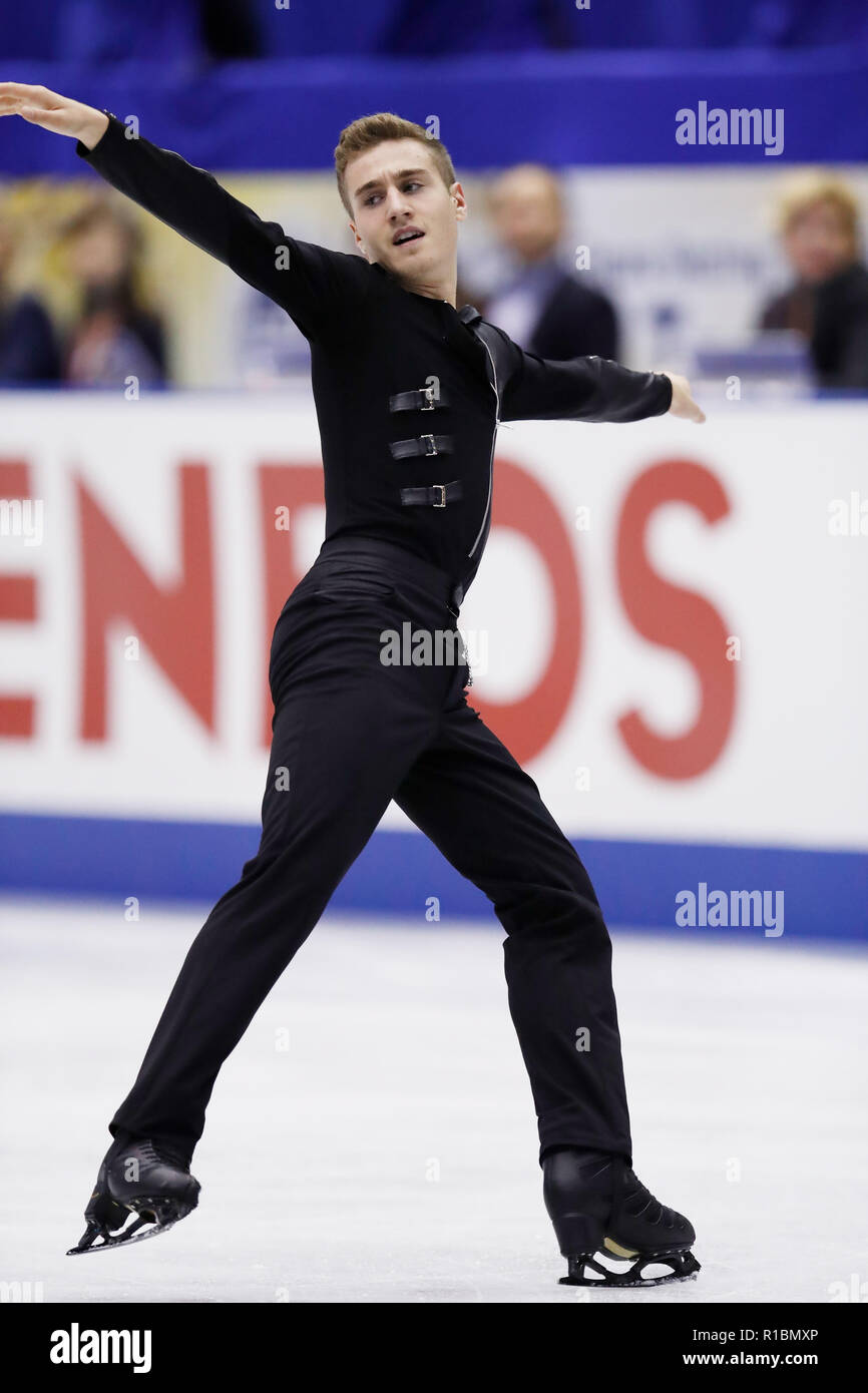Matteo Rizzo (ITA), NOVEMBER 10, 2018 - Figure Skating : ISU Grand Prix ...