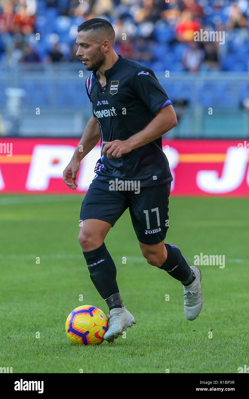11th November 2018, Stadio Olimpico, Rome, Italy; Serie A Football ...