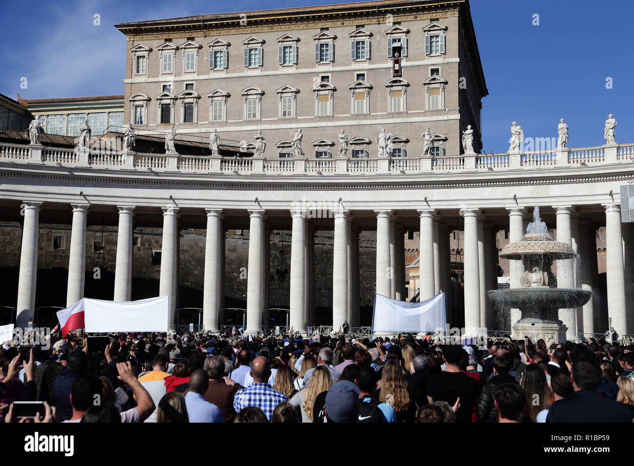November 11, 2018 - Vatican City (Holy See) POPE FRANCIS delivers ...