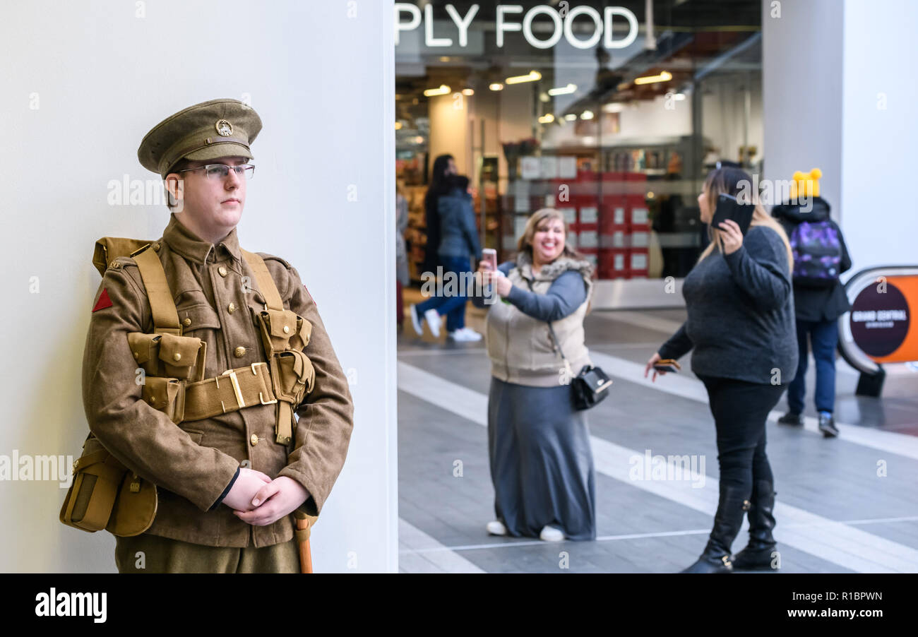 Birmingham, UK. 11th Nov 2018. Remembrance Sunday - Birmingham New ...