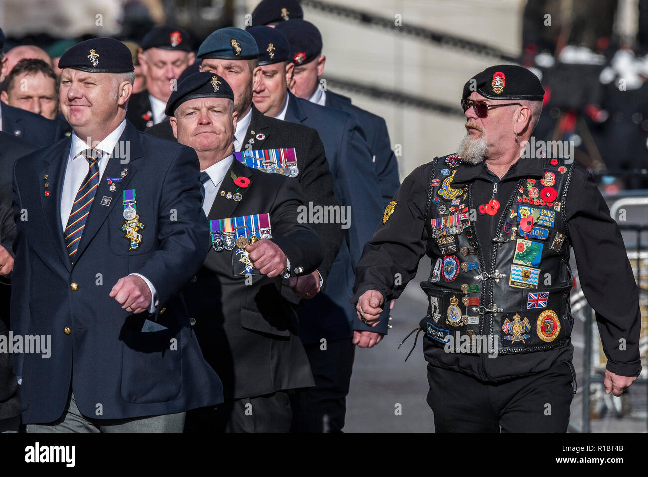 London, UK. 11th Nov 2018. Remembrance Sunday and Armistice Day ...