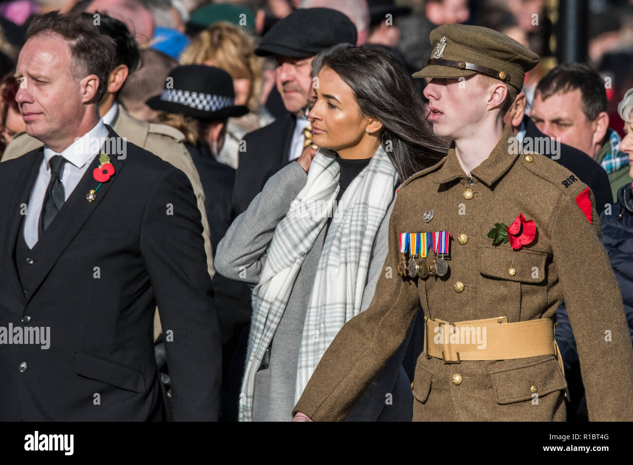 London, UK. 11th Nov 2018. Remembrance Sunday and Armistice Day ...