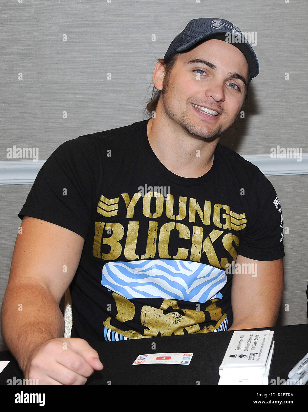 NEW YORK, NY - NOVEMBER 10: Matt Jackson from the Young Bucs attends ...