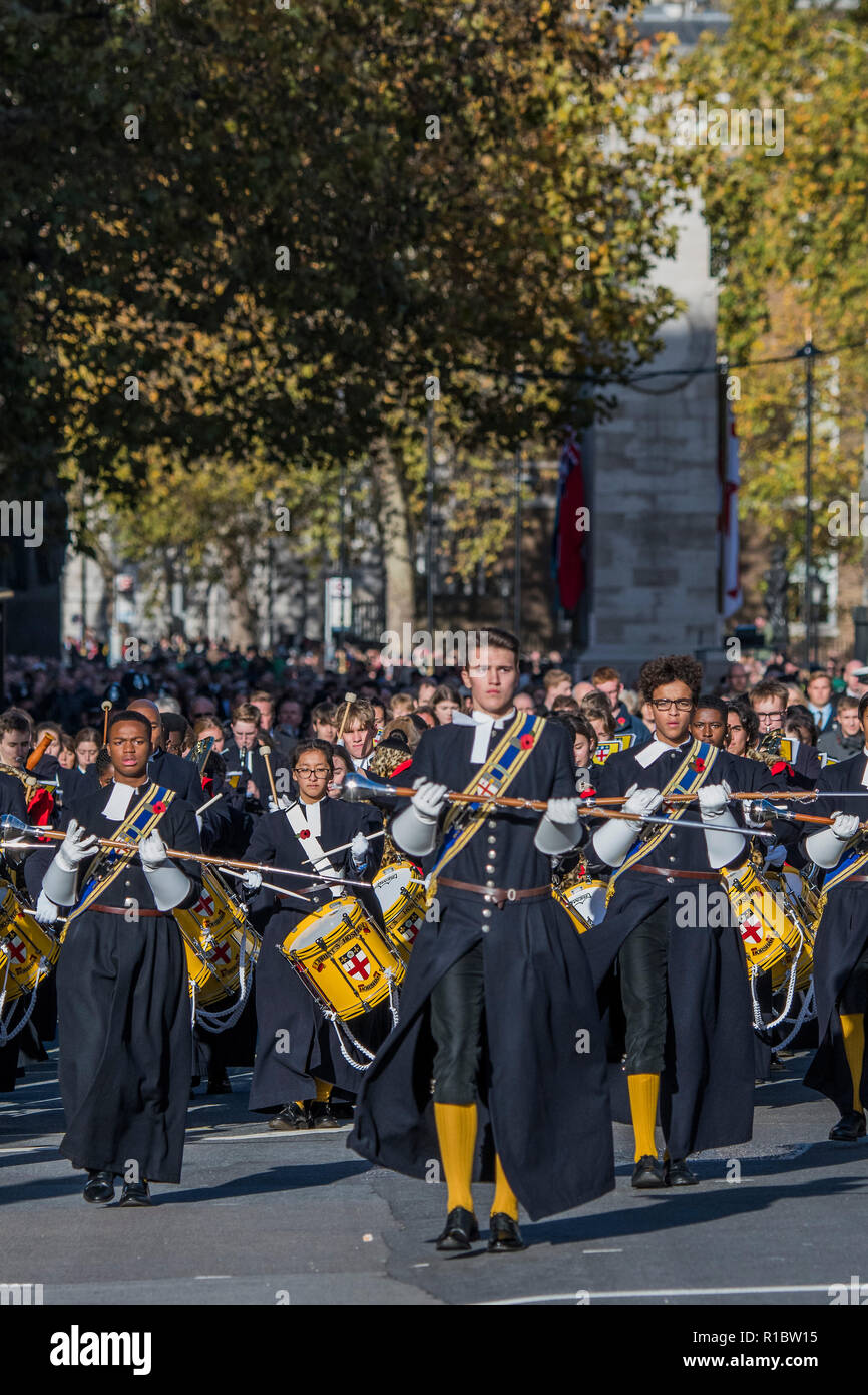 London, UK. 11th Nov 2018. Remembrance Sunday and Armistice Day ...